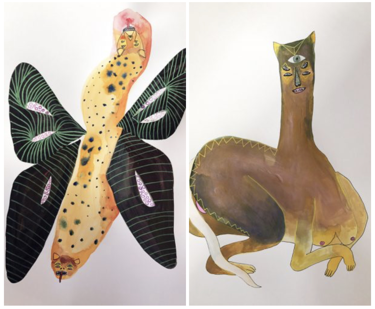 Meet Jessie Mott's Colorful, Animal-Like Creatures